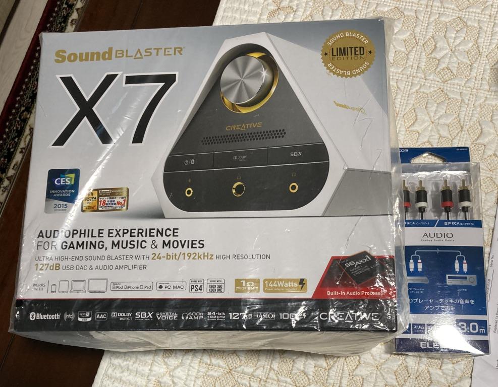 Sound Blaster X7 and EMU-XM7, Audio, Other Audio Equipment on Carousell