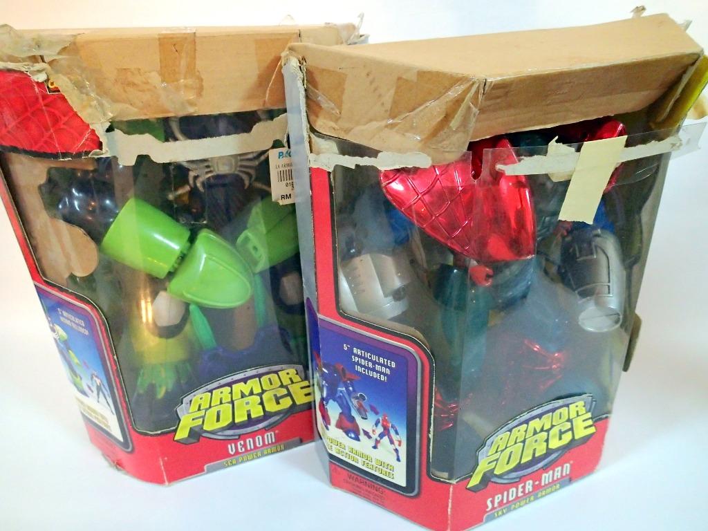 Spider-man 2000 Armor Force Sky Power Armor Sea Power Armor, Hobbies ...