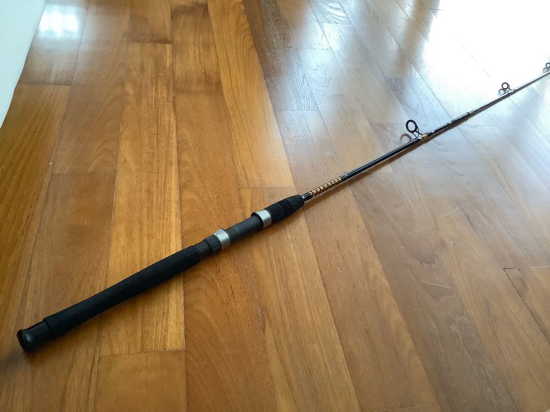 SureCatch Solid Gold Spinning Rod, Sports Equipment, Fishing on Carousell