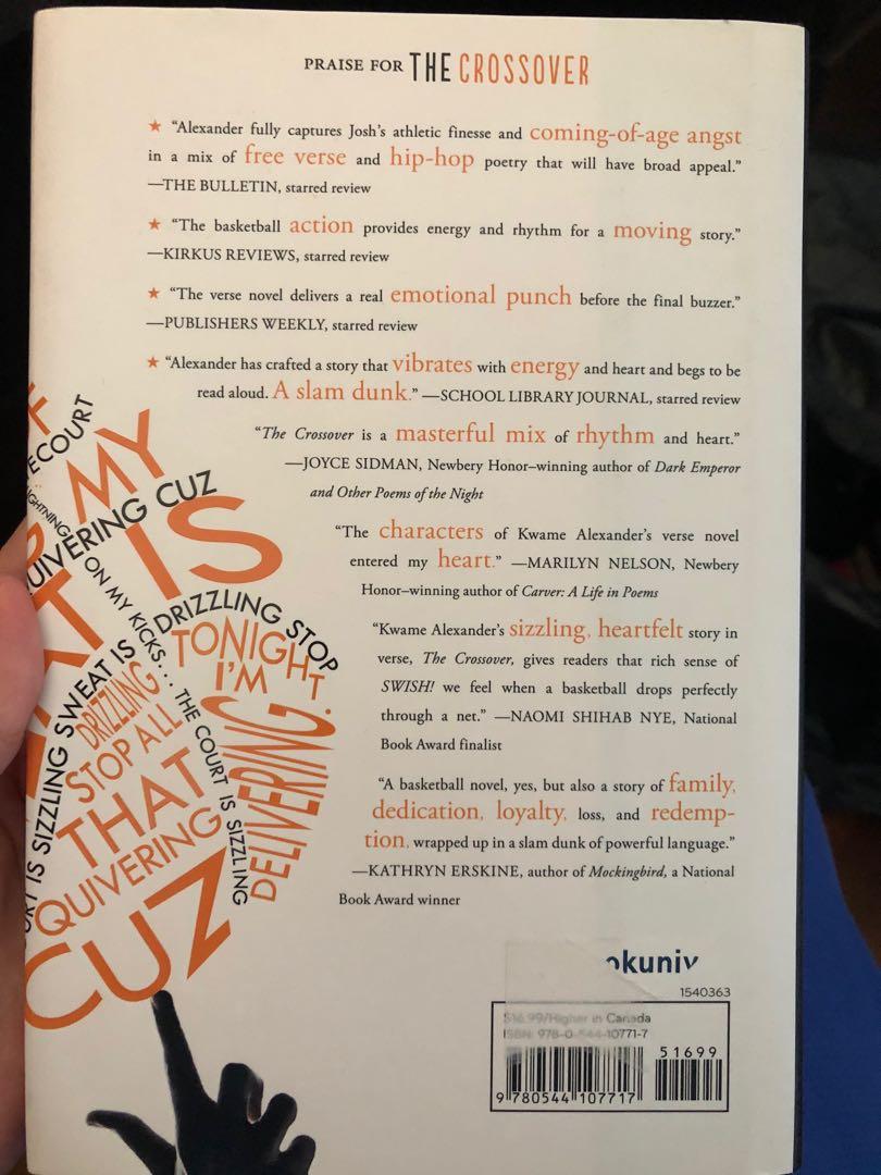 The Crossover by Kwame Alexander, Hobbies & Toys, Books & Magazines ...