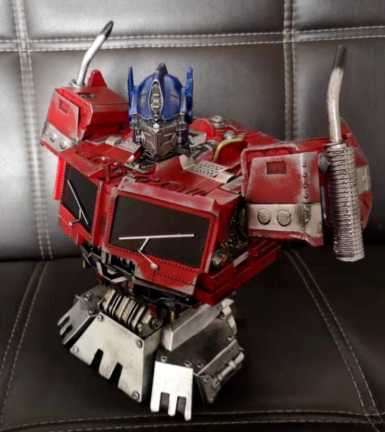 Transformers Optimus Prime Bust Statue, Hobbies & Toys, Toys & Games on ...