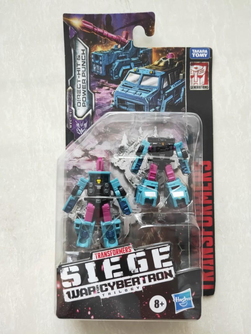 Transformers Siege WFC-S47 Direct-hit and Power punch Micromaster ...