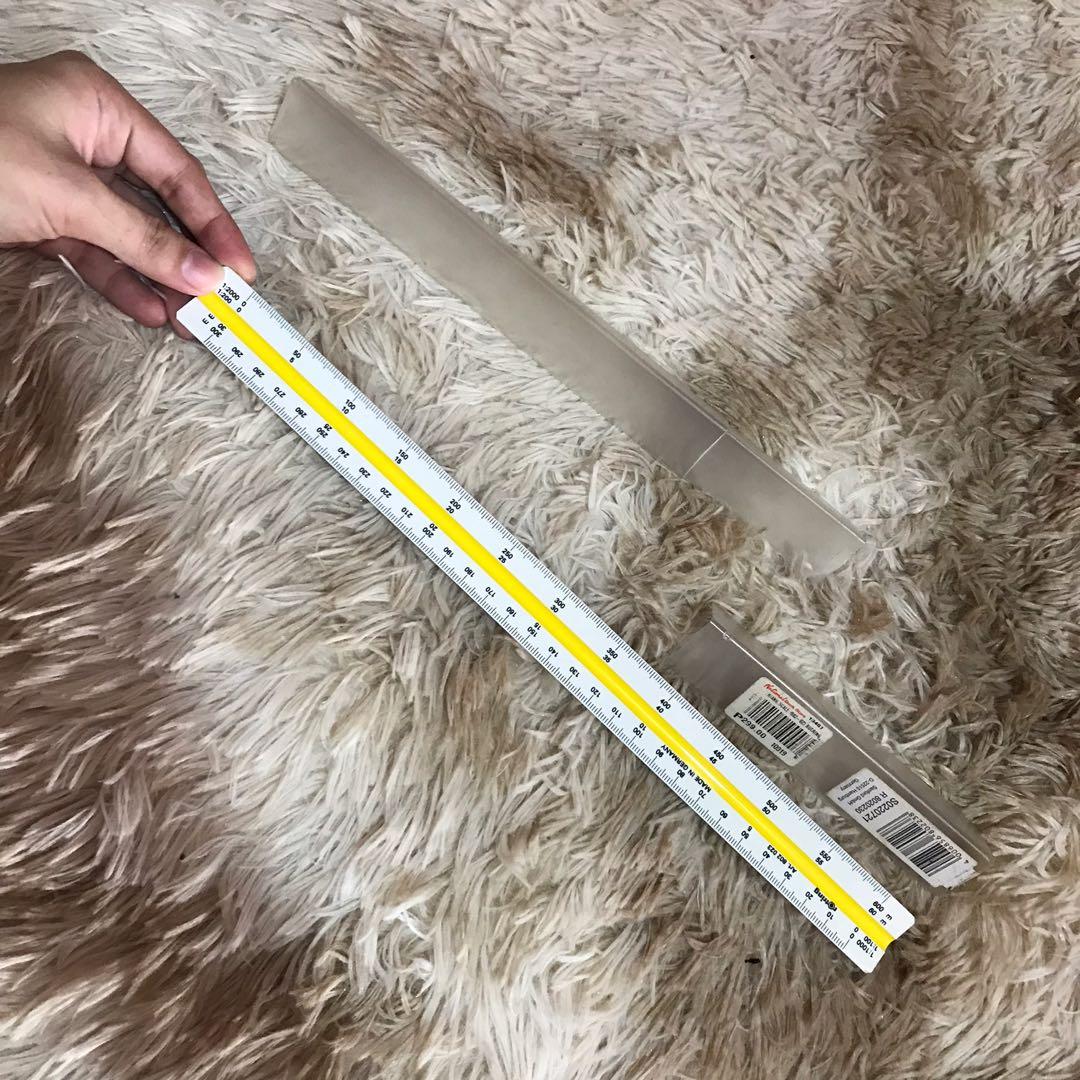 Triangular Metric Scale Ruler, Hobbies & Toys, Stationary & Craft ...