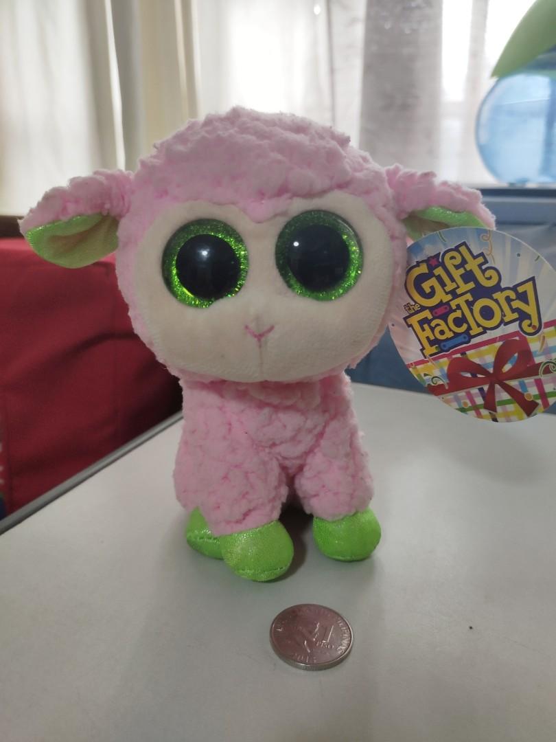 TY Beanie Boos Babs Pink Lamb Sheep Plush Toy, Hobbies & Toys, Toys ...