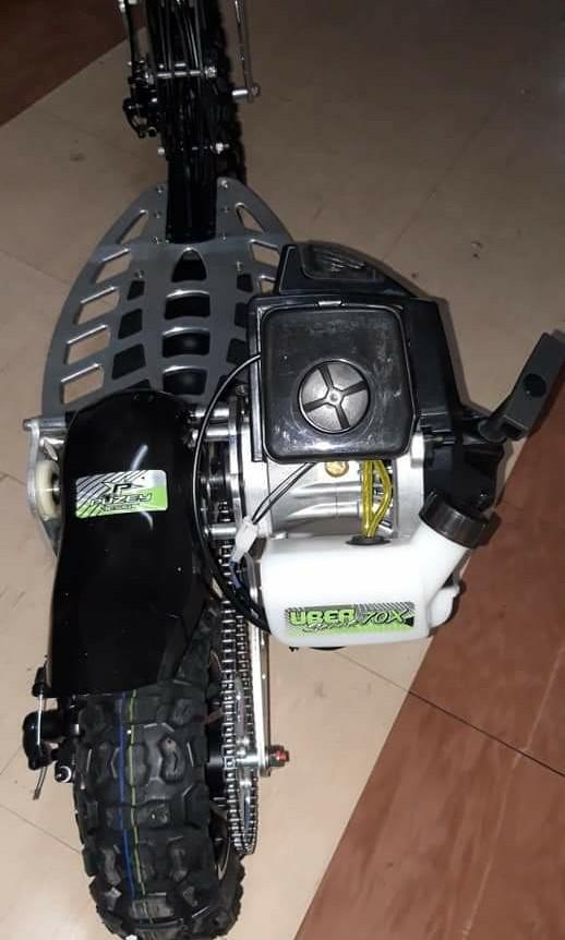 UBER EVO 71cc 2stroke Gas Foldable scooter, Sports Equipment, Sports ...