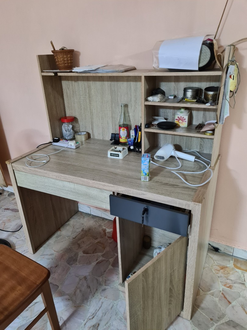 Used study table, Furniture & Home Living, Furniture, Tables & Sets on ...