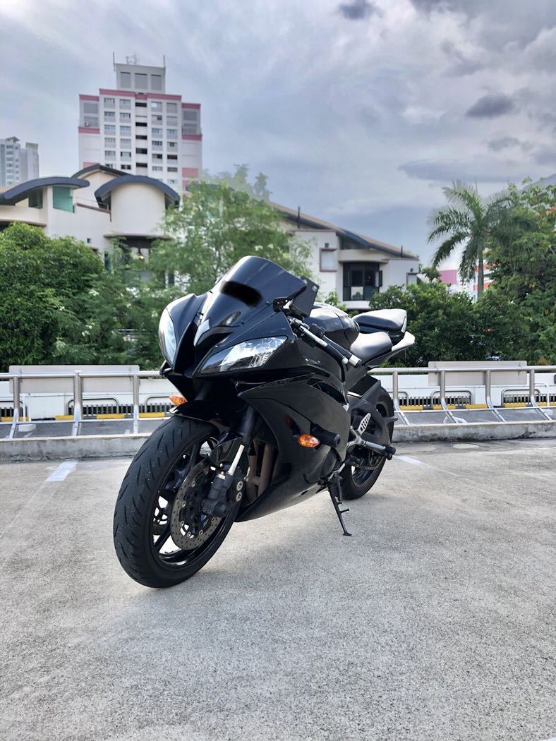 YZF R6 (BLACKOUT), Motorcycles, Motorcycles for Sale, Class 2 on Carousell
