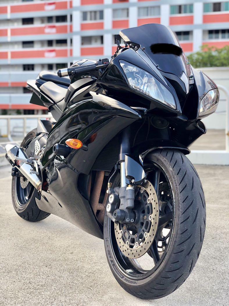 YZF R6 (BLACKOUT), Motorcycles, Motorcycles for Sale, Class 2 on Carousell