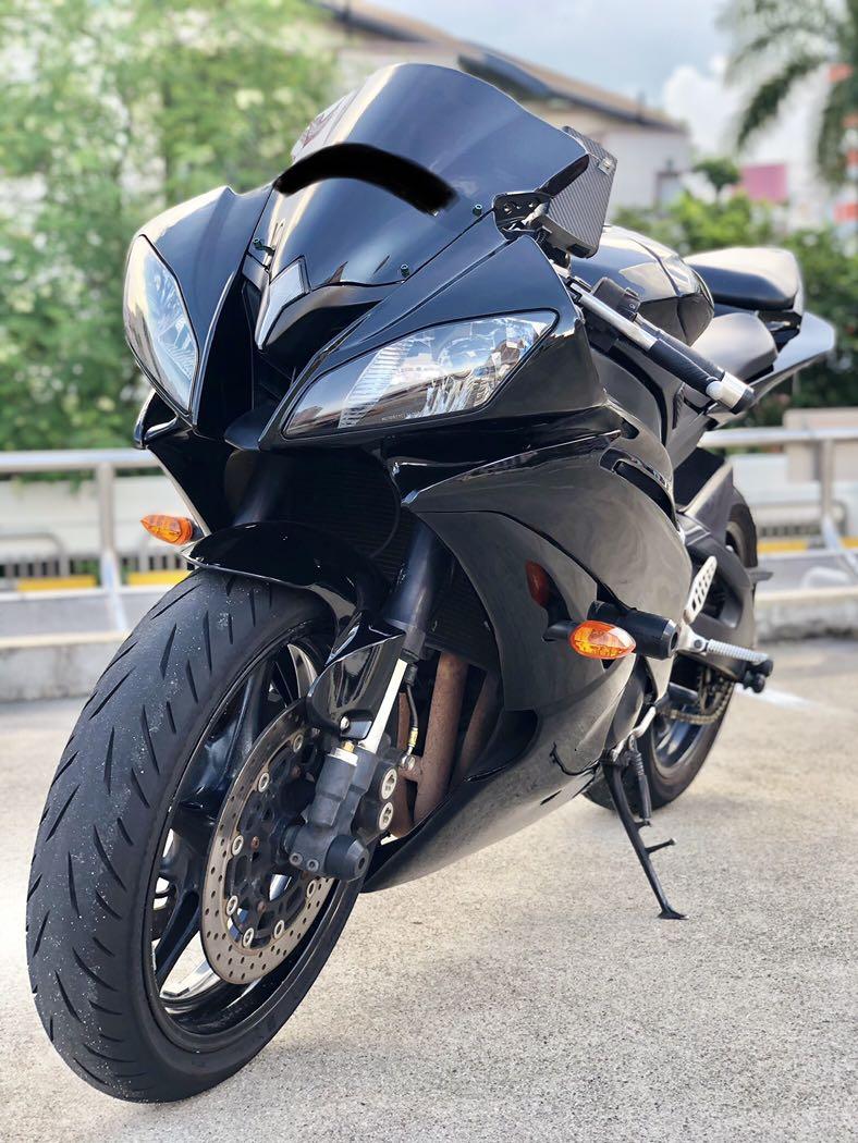YZF R6 (BLACKOUT), Motorcycles, Motorcycles for Sale, Class 2 on Carousell