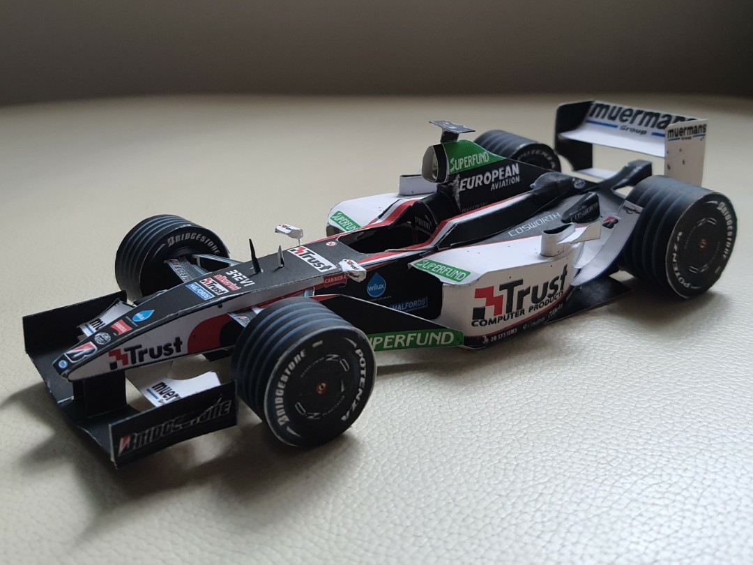 3D 立體 紙模型 模型 paper F1 F.1 papermodel model ( 公仔 ), 興趣及遊戲, 手作＆自家設計, 其他 ...