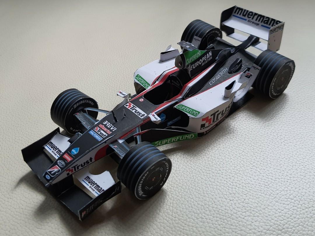 3D 立體 紙模型 模型 paper F1 F.1 papermodel model ( 公仔 ), 興趣及遊戲, 手作＆自家設計, 其他 ...