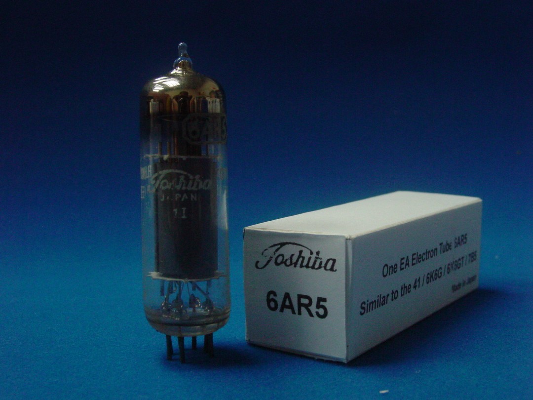 真空管 6AR5 Toshiba $200兩支, 音響器材, 可攜式音響設備 - Carousell