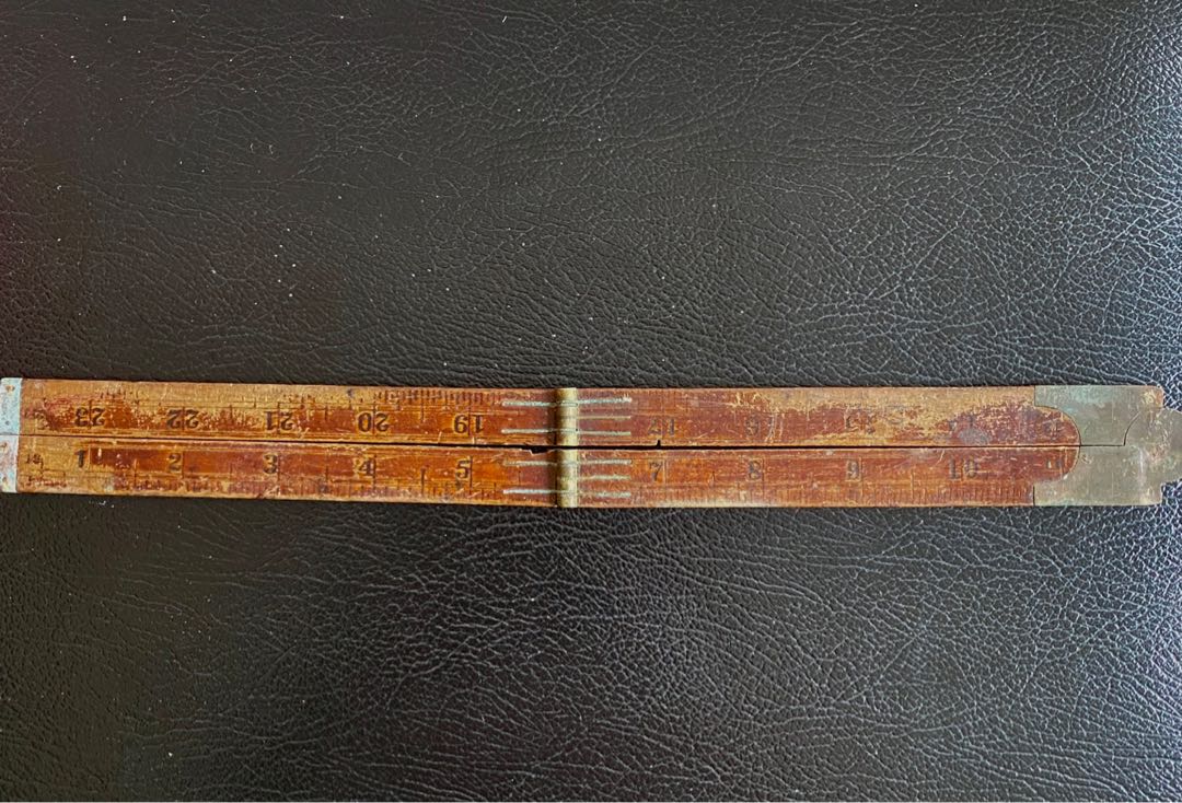 Antique Architect's Folding Rule, Hobbies & Toys, Memorabilia ...