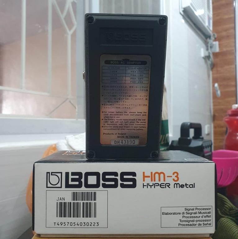 BOSS HM-3 HYPER METAL, Hobbies & Toys, Music & Media, CDs & DVDs on ...