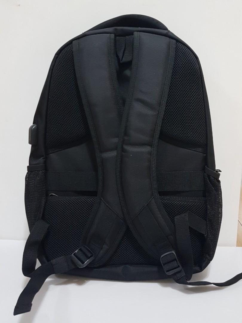 Bruno Cavalli Black Office Backpack, Men's Fashion, Bags, Backpacks on ...
