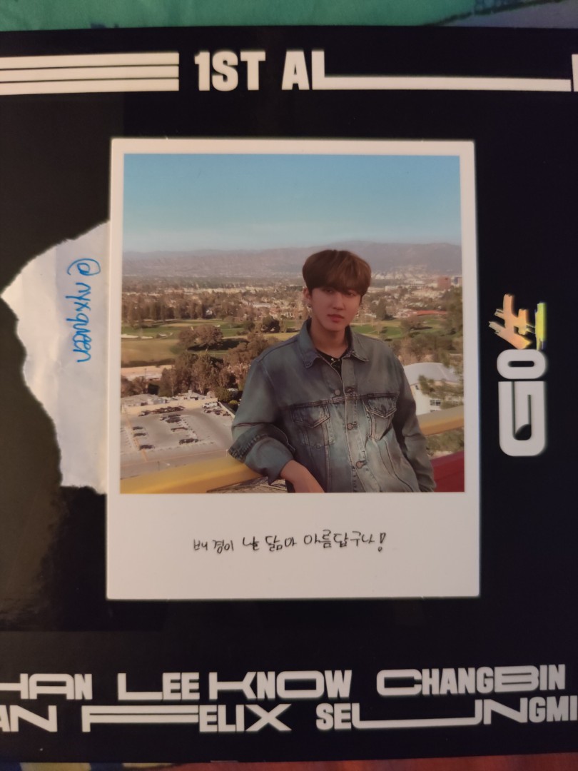 Stray Kids: Go Live - Changbin - POB Polaroid, Hobbies & Toys ...