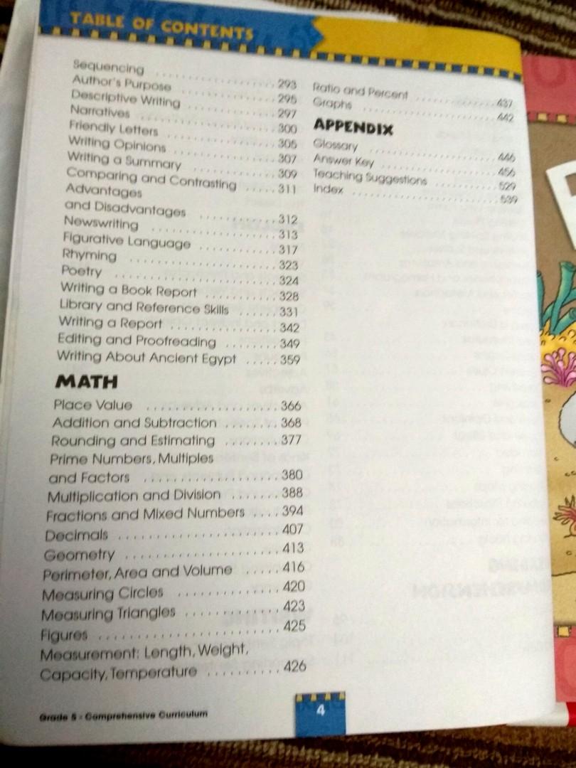 Comprehensive Curriculum of Basic Skills - Grade 5, Hobbies & Toys ...