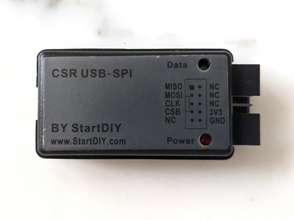 CSR USB-SPI Programmer (IC 燒錄器), 電腦＆科技, 電腦周邊及配件, 電腦線、轉接線及轉換器 - Carousell