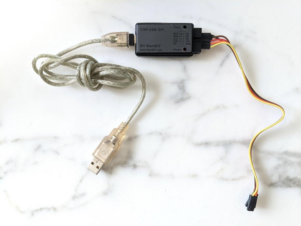 CSR USB-SPI Programmer (IC 燒錄器), 電腦＆科技, 電腦周邊及配件, 電腦線、轉接線及轉換器 - Carousell