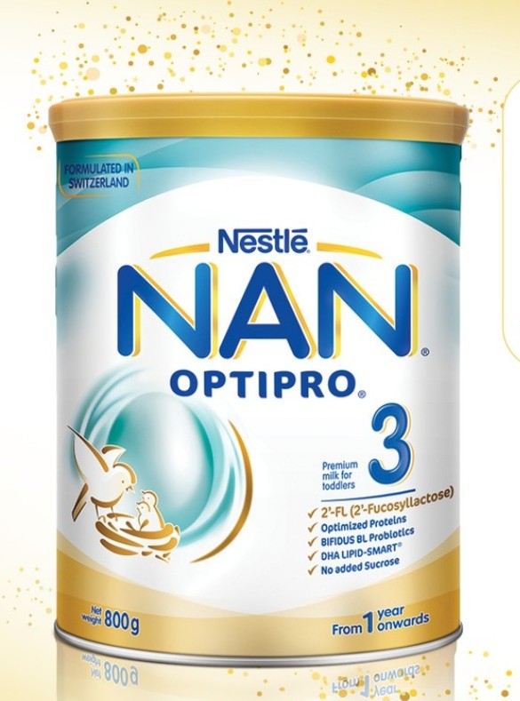 Nan Optipro Gro 3, 800g, Babies & Kids, Nursing & Feeding, Weaning ...