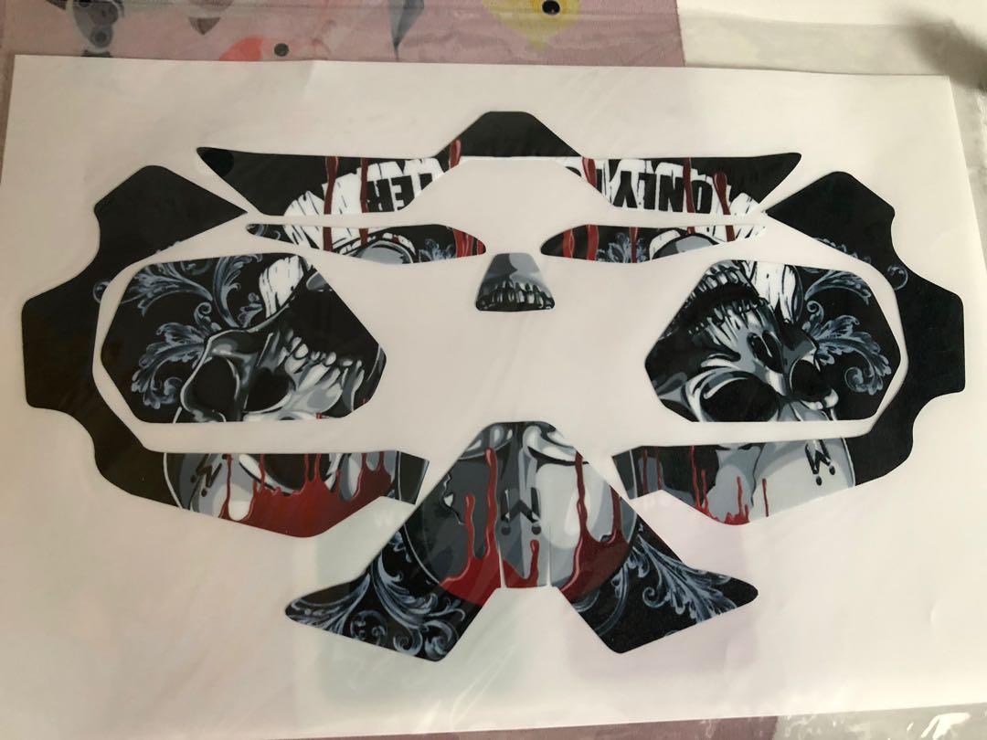 DJI FPV goggle sticker vinyl, Photography, Drones on Carousell