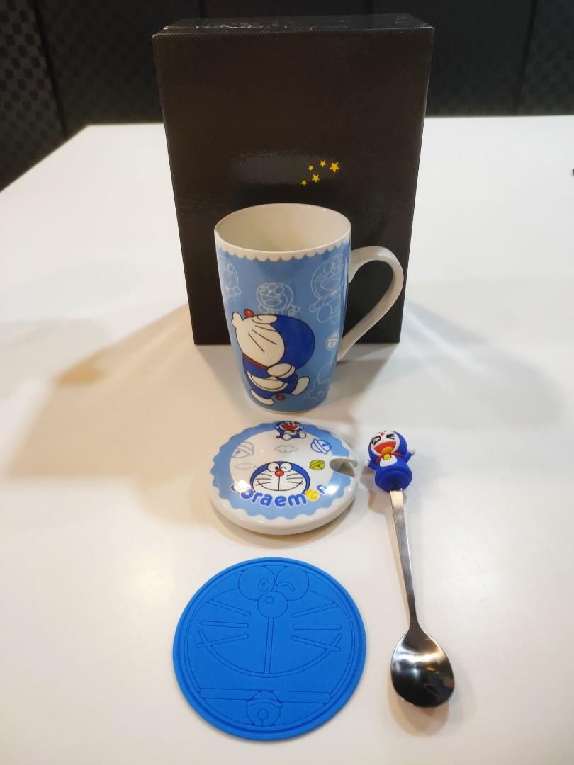 Doraemon Mug Set, Home Appliances, Kitchenware on Carousell