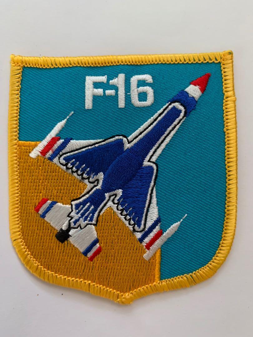 F16 Thunderbird Patch, Hobbies & Toys, Memorabilia & Collectibles ...