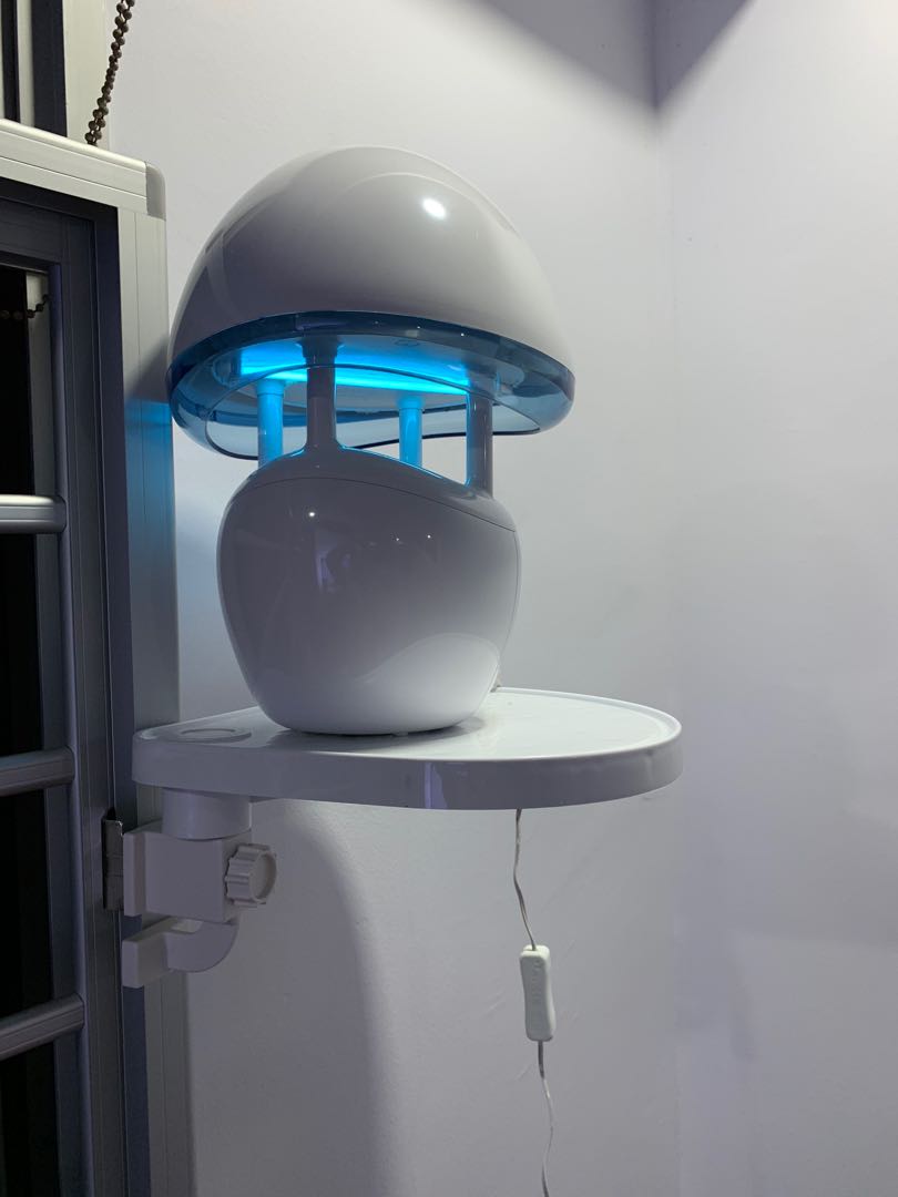 Floating shelf clamp window grill. Bolt-less rack. This shelve in white ...