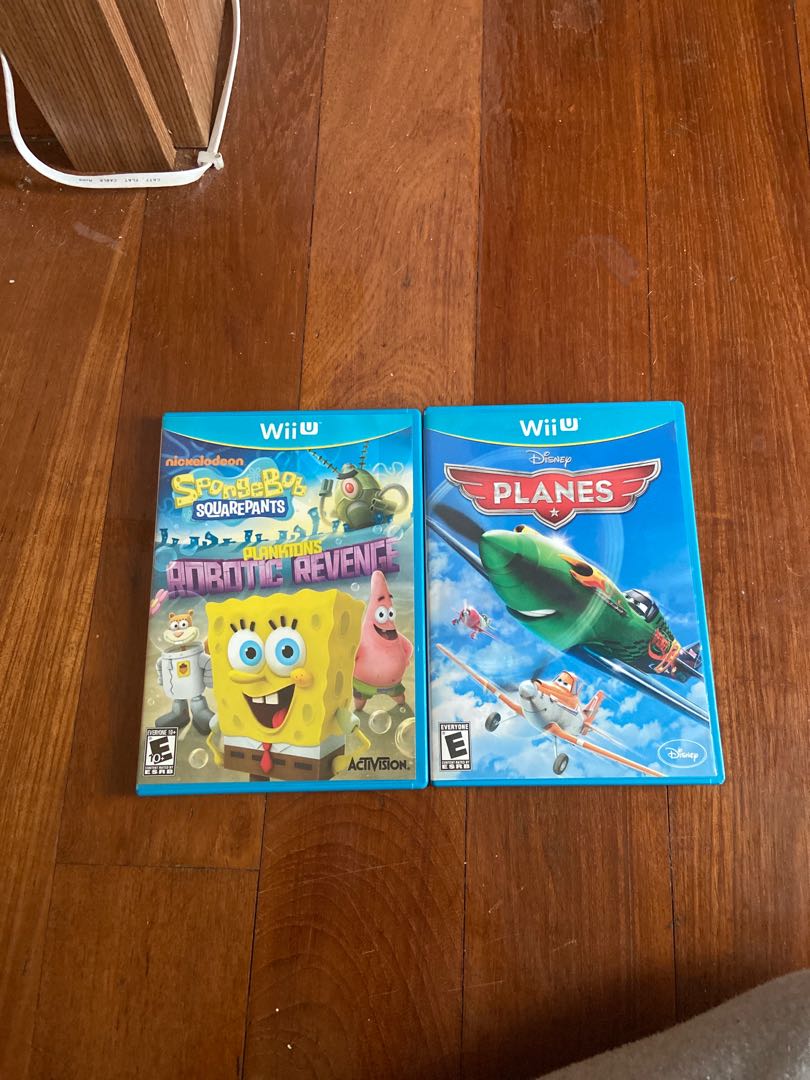 Fun spongebob and disney Wii U Games, Toys & Games, Video Gaming, Video ...