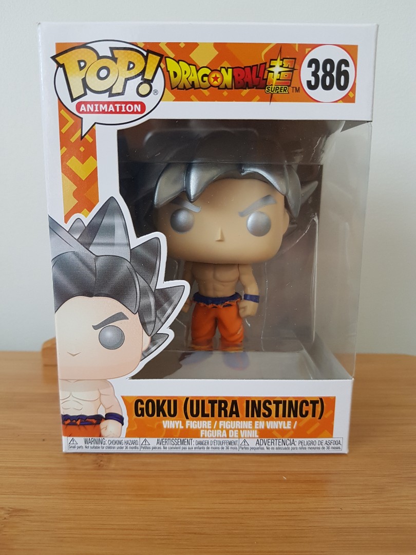 Goku (Ultra Instinct) Funko - 386, Hobbies & Toys, Toys & Games on ...