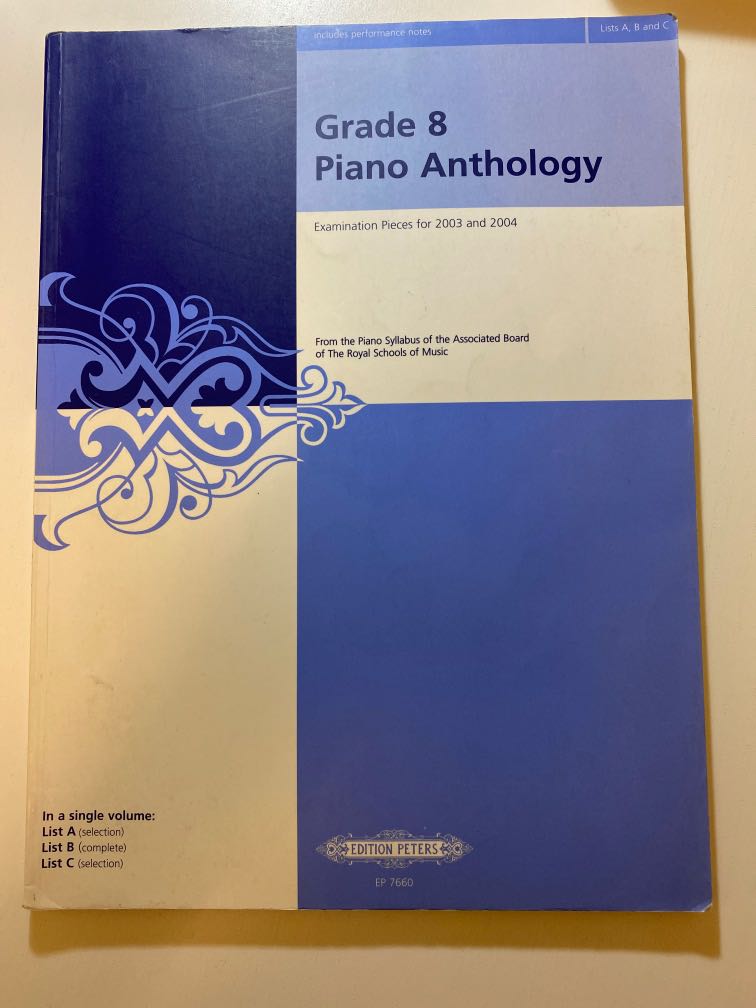 Grade 8 Piano Anthology 2003 2004 Carousell grade-8-piano-anthology-2003-2004-carousell