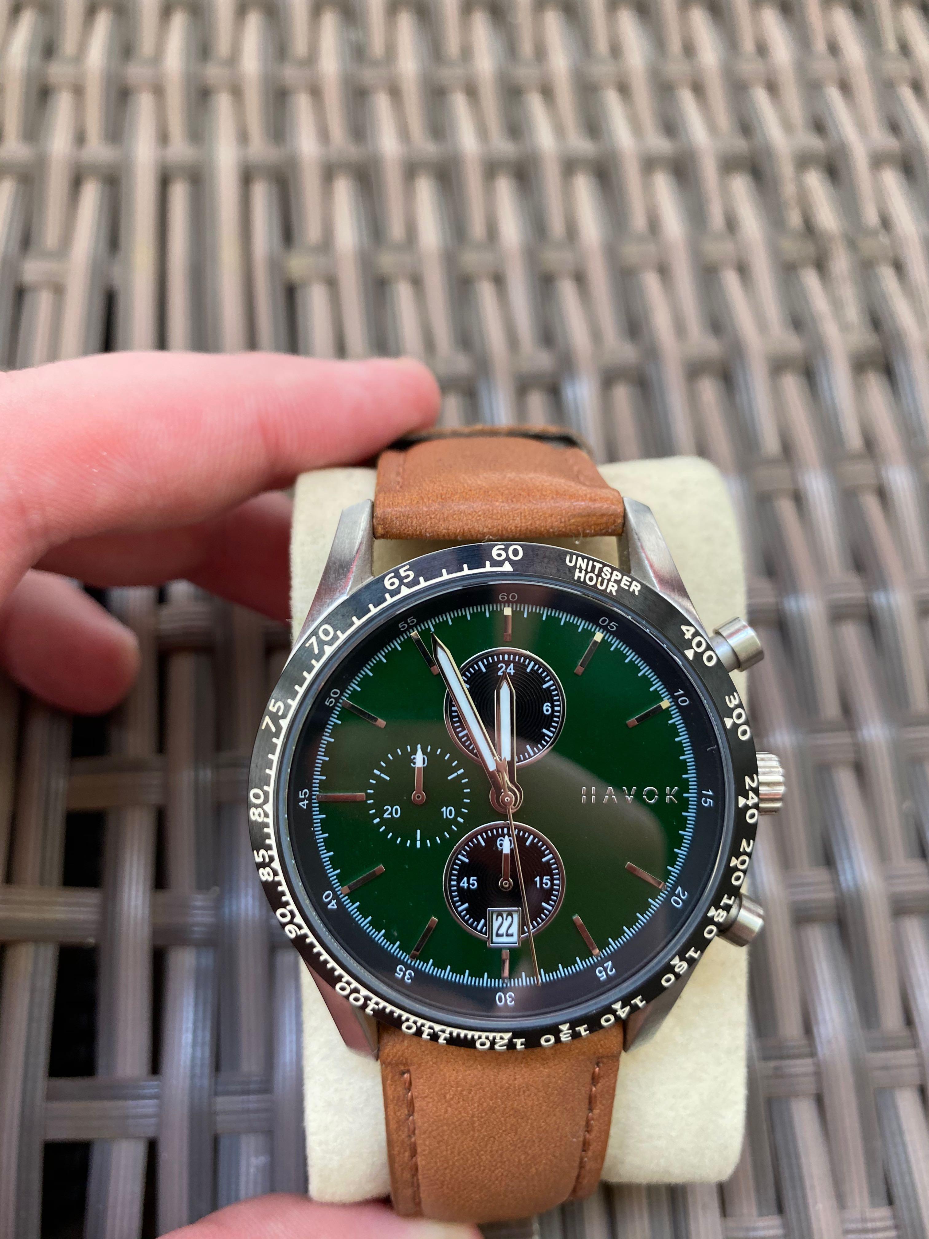 Havoc Racer Chronograph, Men's Fashion, Watches & Accessories, Watches ...