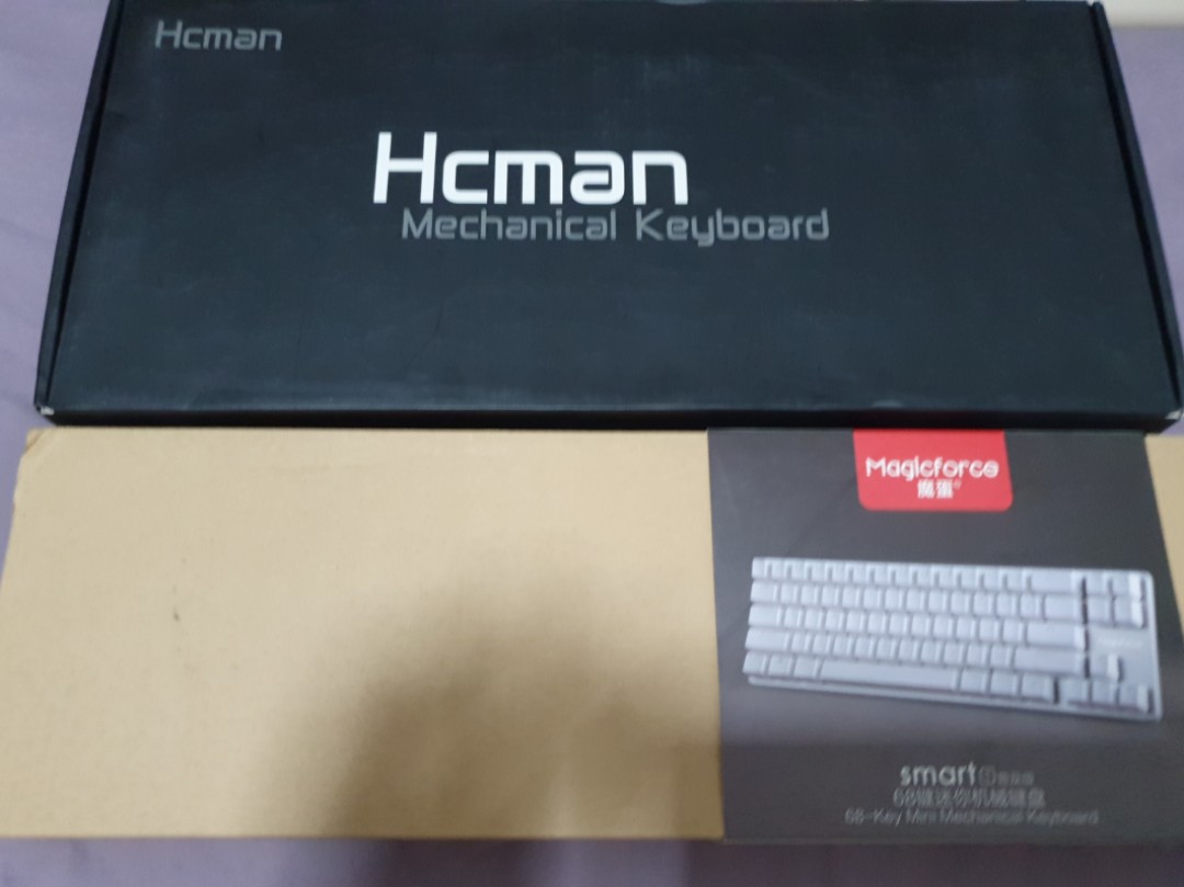 Hcman and Magicforce Mechanical Gaming Keyboard, Computers & Tech ...