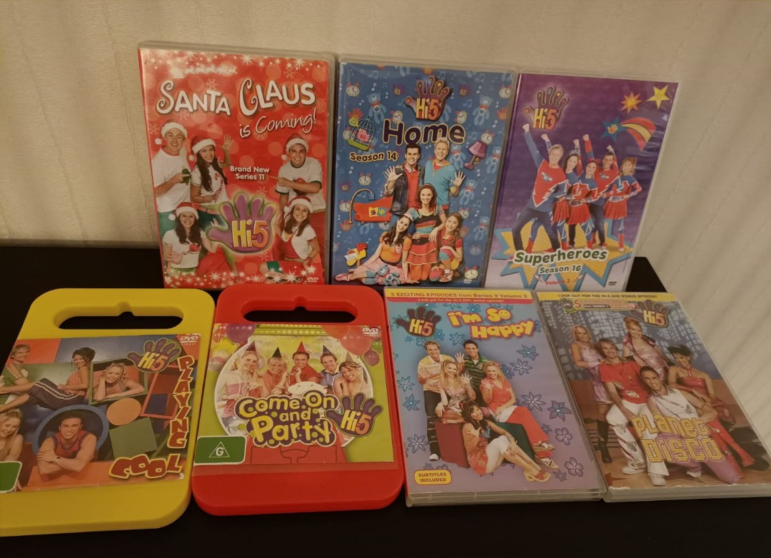 Hi 5 DVDs, Hobbies & Toys, Music & Media, CDs & DVDs on Carousell