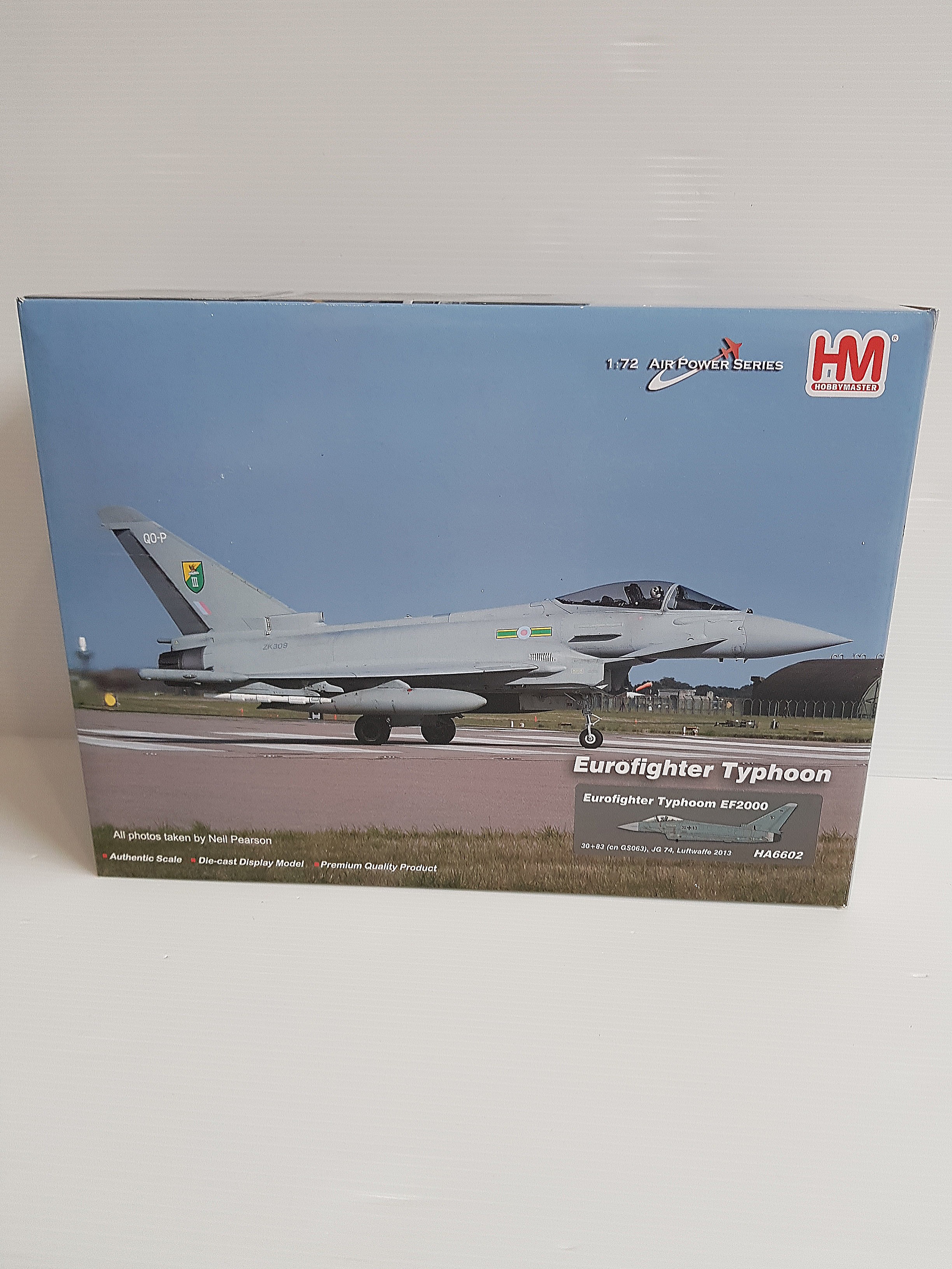 Hobby Master HA6602 Eurofighter Typhoon EF2000, Luftwaffe (German Air ...