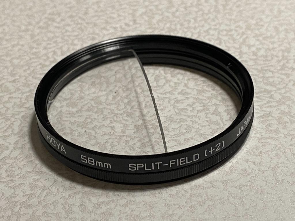Hoya 58mm Split Field Filter, Photography, Lens & Kits on Carousell