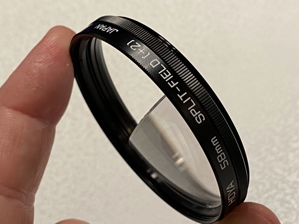 Hoya 58mm Split Field Filter, Photography, Lens & Kits on Carousell