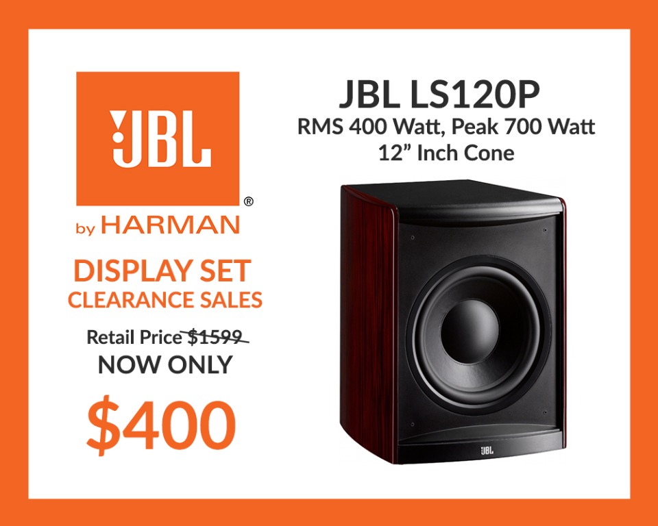 JBL Active Subwoofer LS120P, Audio, Soundbars, Speakers & Amplifiers on ...