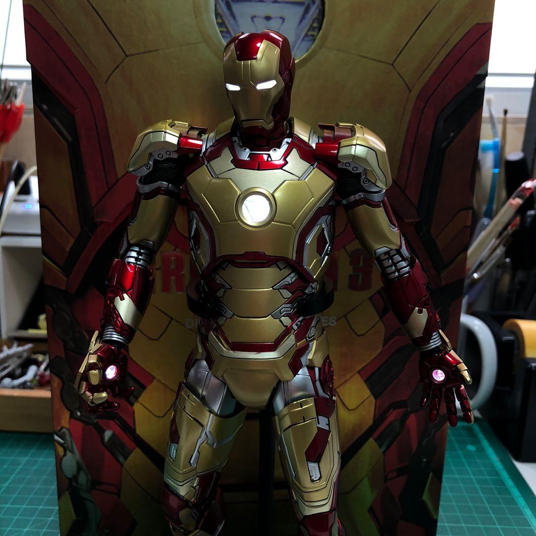 king arts iron man mark42 ironman mk42 marvel, 興趣及遊戲, 玩具 & 遊戲類 - Carousell