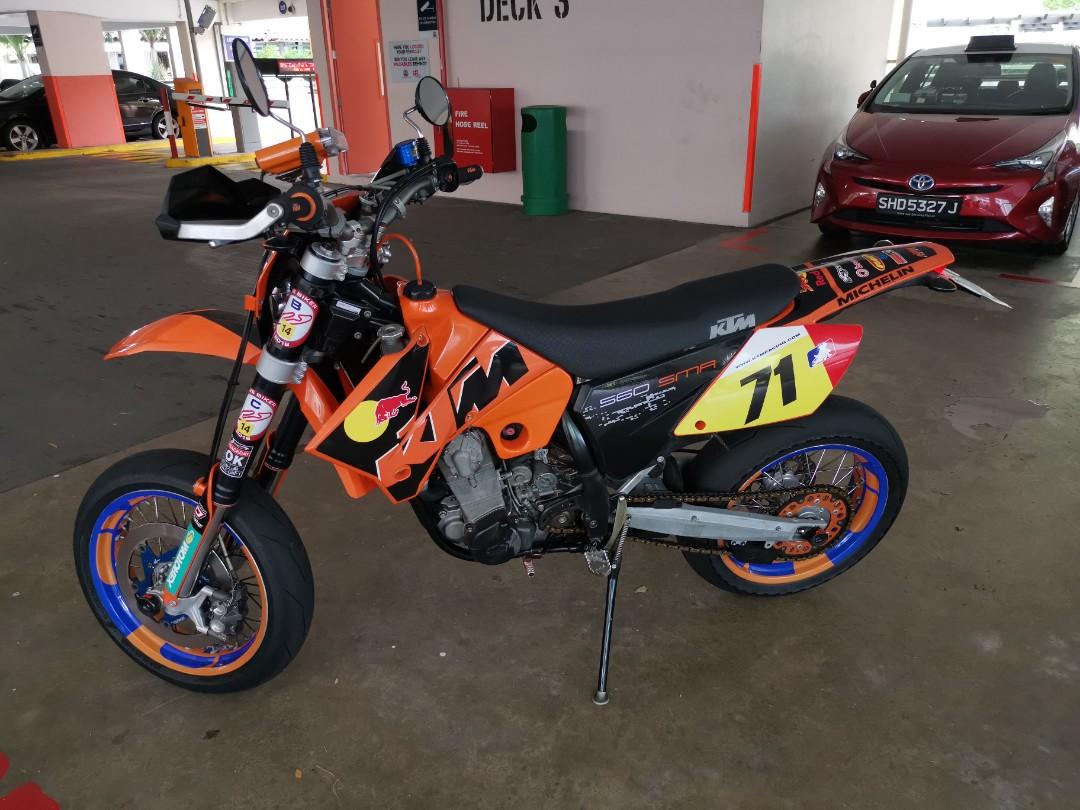 KTM 560 SMR, Motorcycles, Motorcycles for Sale, Class 2 on Carousell