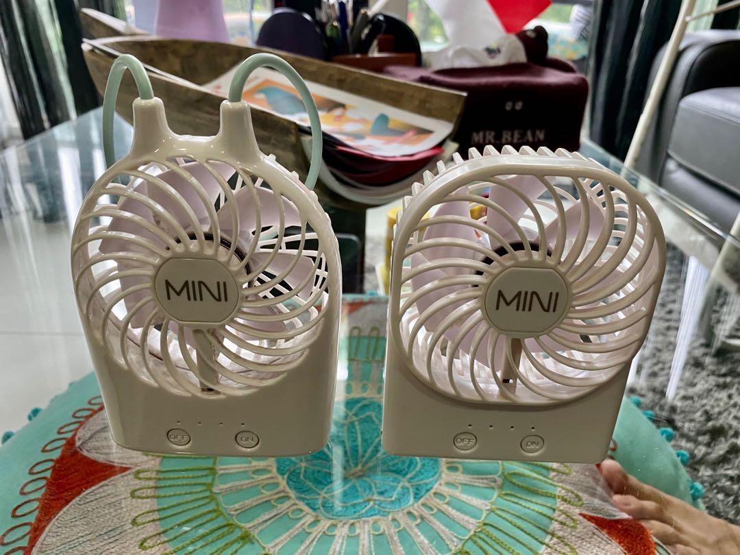 Mini fans, Furniture & Home Living, Lighting & Fans, Fans on Carousell
