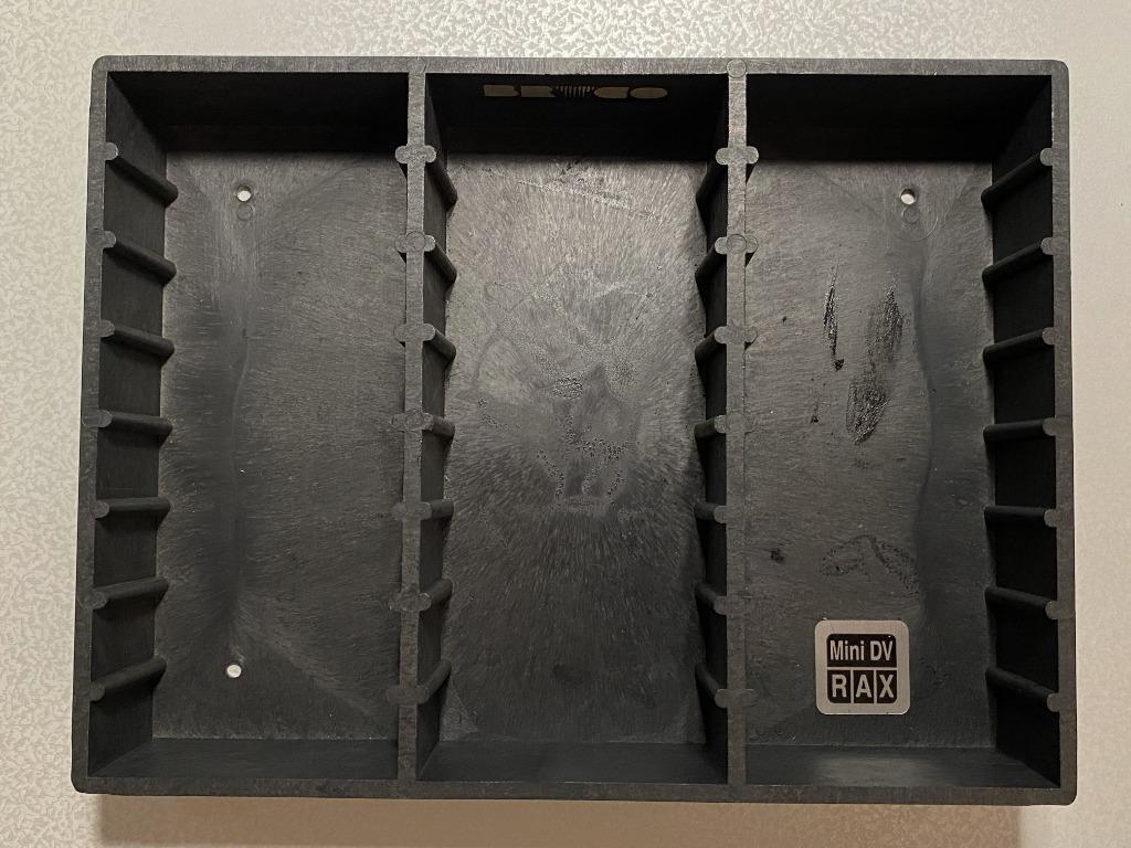 Mini-DV Casette Tape Storage Racks, Photography, Video Cameras on Carousell