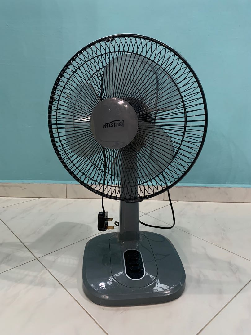 Mistral Table Fan 12inch MTF1203, Furniture & Home Living, Lighting ...