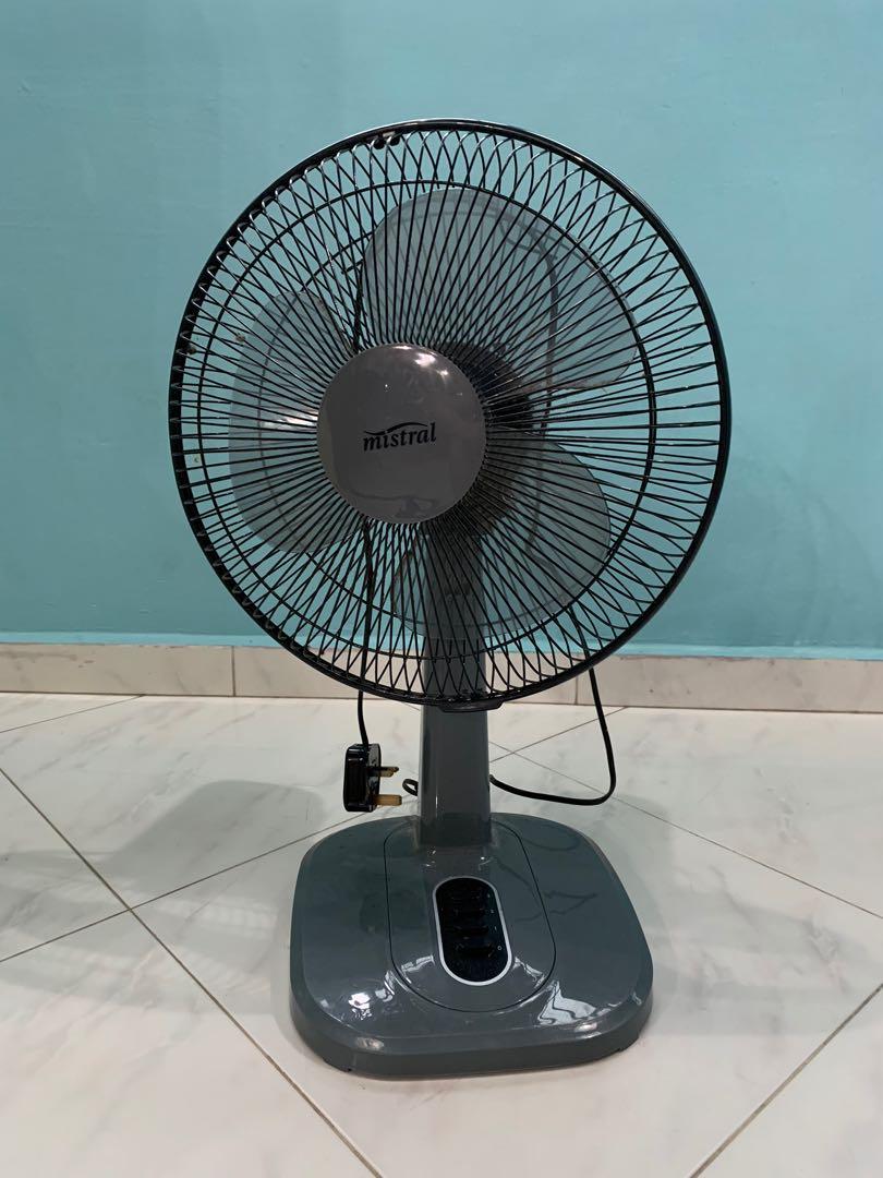 Mistral Table Fan 12inch MTF1203, Furniture & Home Living, Lighting ...