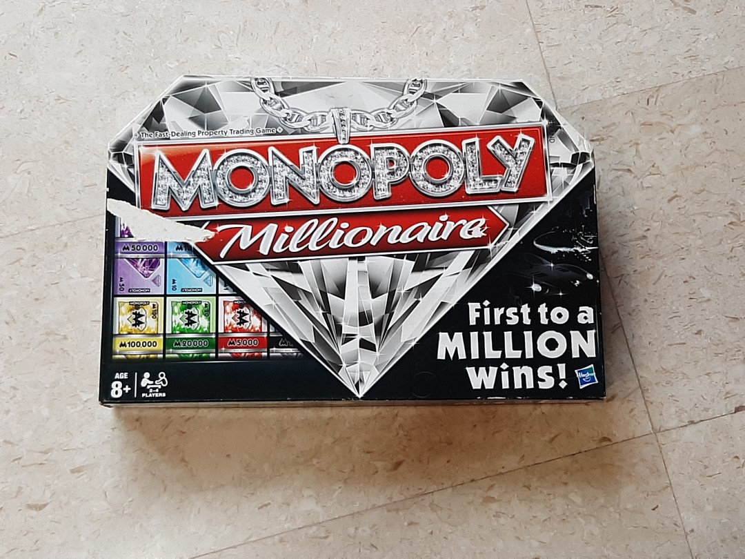 Monopoly Millionaire Edition- new, Hobbies & Toys, Toys & Games on ...
