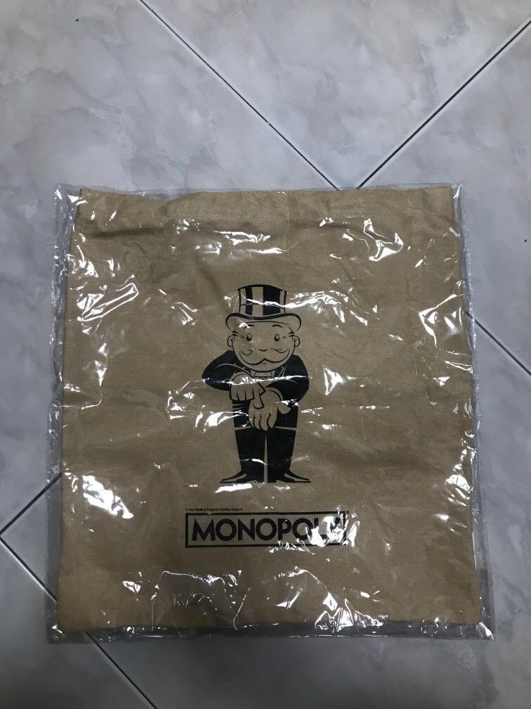 MONOPOLY Tote Bag, Women's Fashion, Bags & Wallets, Tote Bags on Carousell