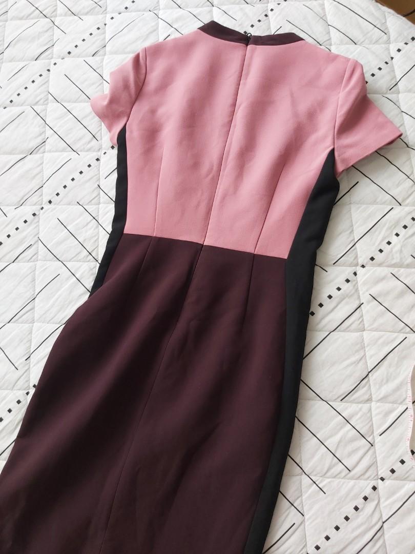 M&S Marks and Spencer structured work dress, Women's Fashion, Dresses ...