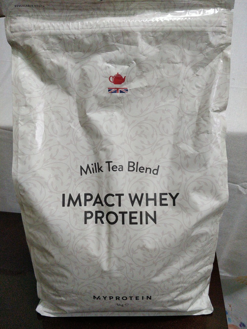 MYPROTEIN Impact Whey Protein Milk Tea Blend 5kg, Health & Nutrition ...