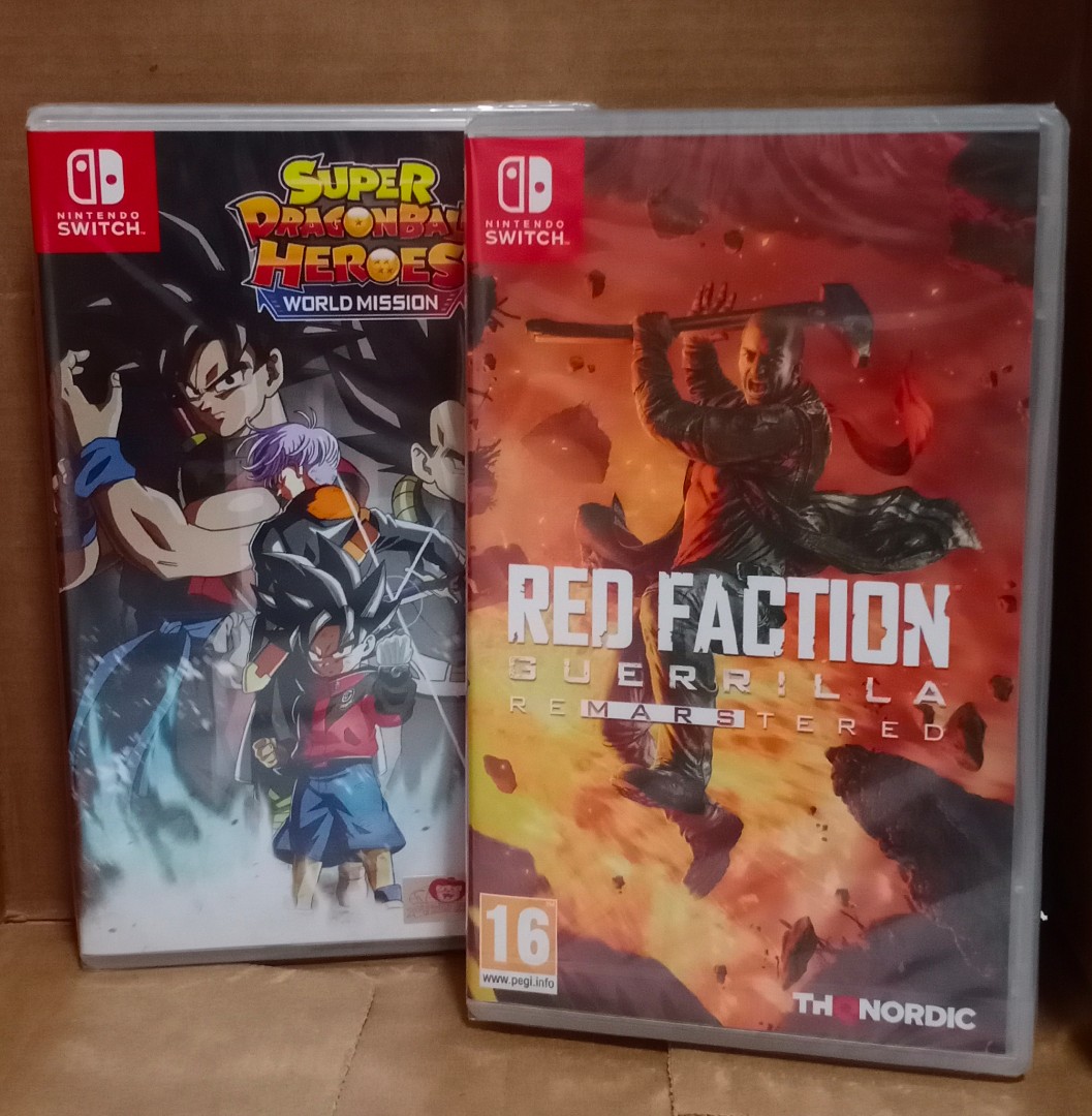 [Nintendo Switch Game] Red Faction / Super Dragon Ball Heroes (NEW ...