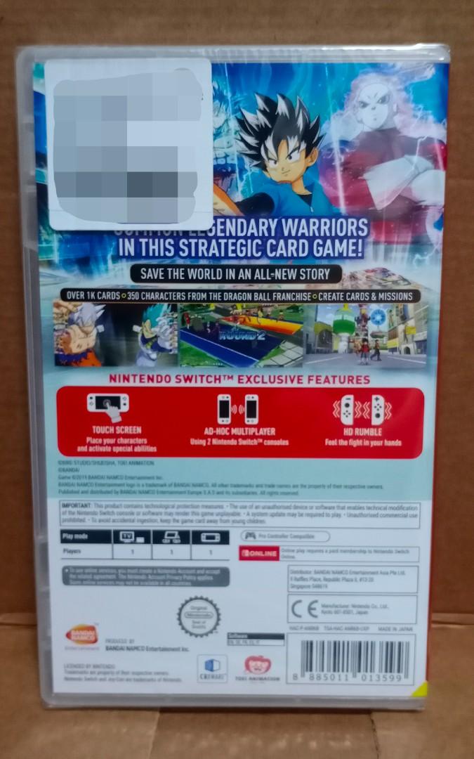 [Nintendo Switch Game] Red Faction / Super Dragon Ball Heroes (NEW ...